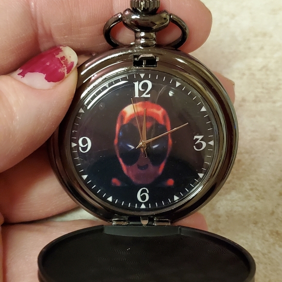 Accessories | New Deadpool Pocket Watch | Poshmark